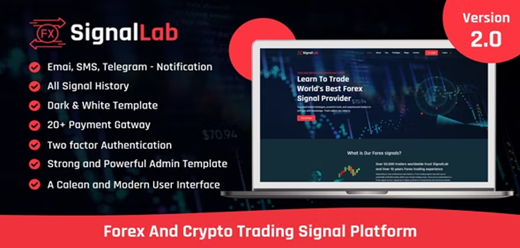 Download SignalLab - Forex And Crypto Trading Signal Platform - V2.0